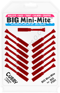 15 Cubby Big Mini-Mite Tails Red – PANFISHPRO