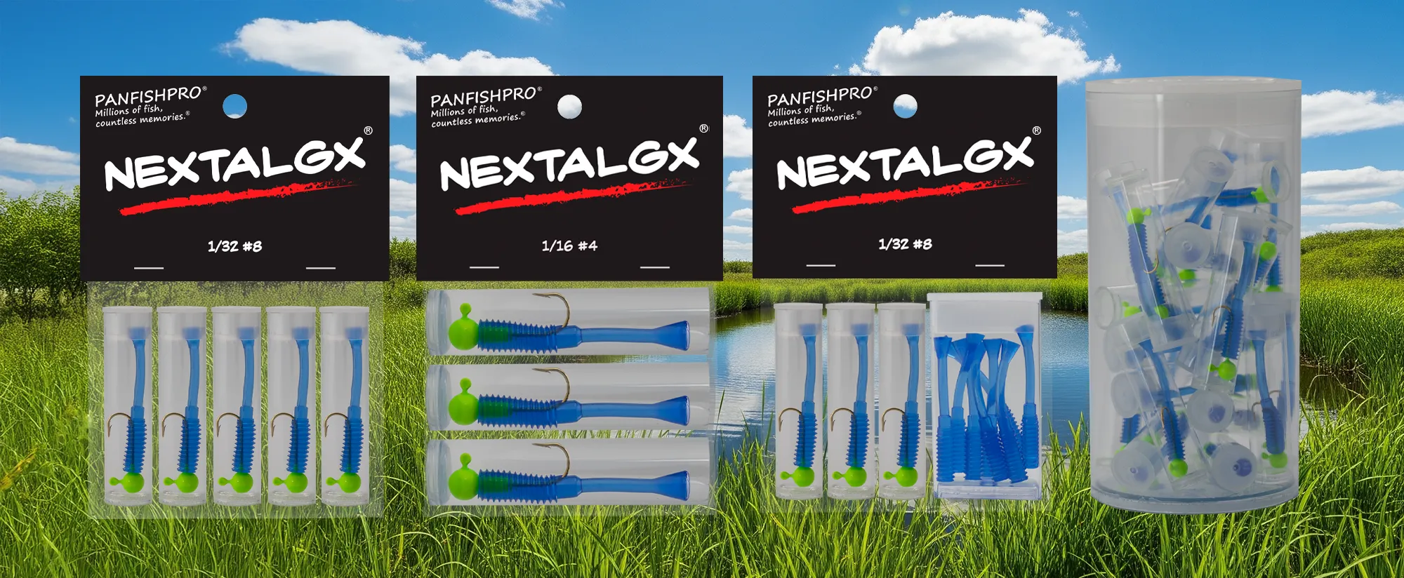 Cubby Mini-Mite Jig & Tail Package – PANFISHPRO®