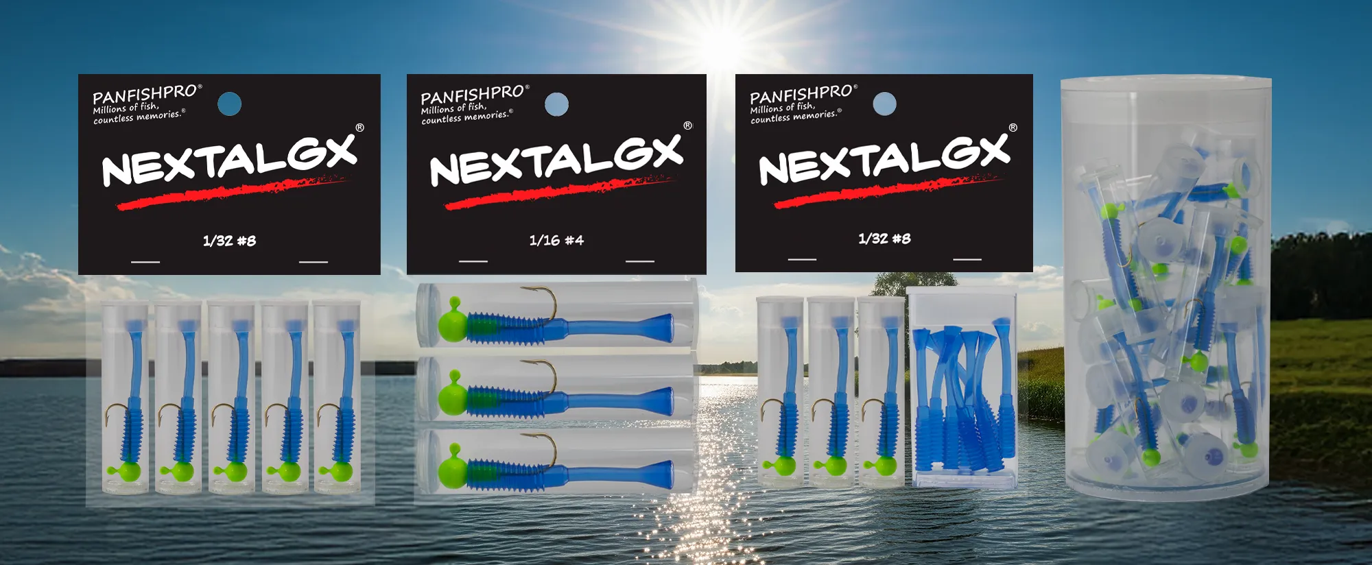 Cubby Mini-Mite Jig & Tail Package – PANFISHPRO®